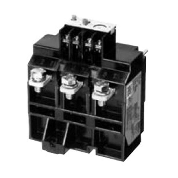 型式：TR-N6 85Aヒートエレメント定格整定範囲：85.0-125.0A補助接点：1a1bヒートエレメント数：2バイメタルによる熱動形保護継電器として、モータの過負荷・拘束により焼損から保護します。リセット方式の手動、自動切換えができま...