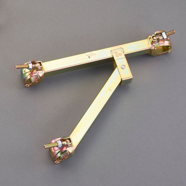 使用長さ()：300重量：2.12kg材質：スチール（表面：クロメートメッキ）φ48.6mm（単管用）、φ42.7mm（枠組用）兼用折りたたみ式仮設工業会認定品日本製入数：1個000012342215楽天 JP店　