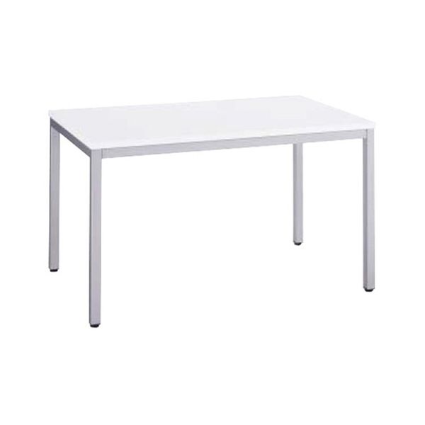 サイズ(mm)(W×D×H)：1200×800×700重量(kg)：22耐荷重(kg)：150カラー：ホワイト材質：天板：木製・メラミン化粧板・ABS樹脂 脚部：スチール・メラミン焼付塗装・アジャスター付※注意※：お客様組立品入数：1台00...
