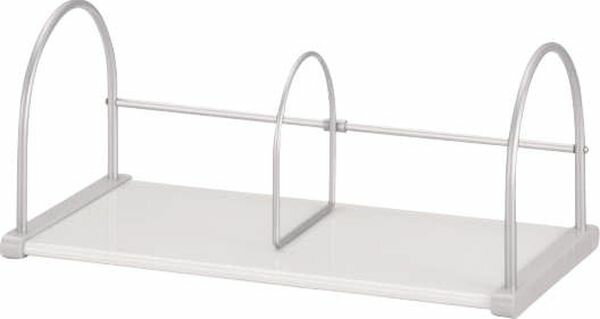 サイズ(W×D×H)mm：450×250×196重量(kg)：1.8耐荷重：3材質：本体：スチール エンドキャップ：再生ABS樹脂スライド可動式サポーター付入数：1台000012344563楽天 JP店　
