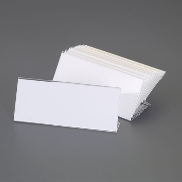 カードサイズ：100×300mm材質：アクリル製厚さ：1.8mm入数：10個000012336609楽天 JP店　