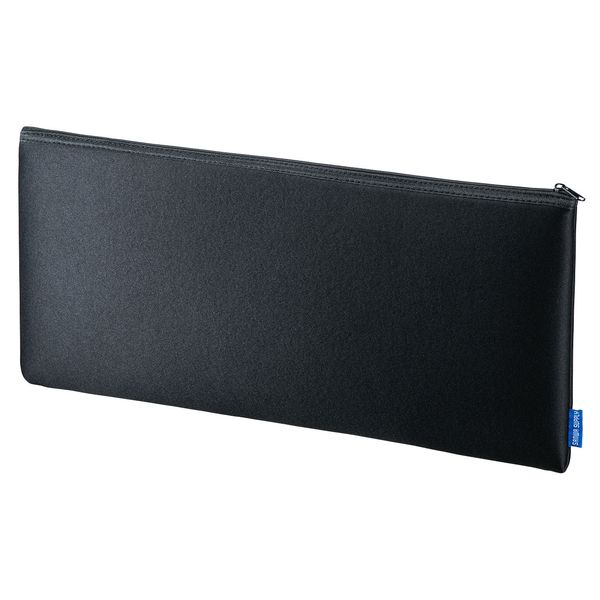 メーカー：サンワサプライ型番：IN-C8サイズ(W×D×H)mm：490×20×210カラー：ブラック重量：70g材質：ポリエステル軽くてソフトな手触りのクッションケースです。有線タイプのフルキーボードにも対応します。テレワークでのフルキー...