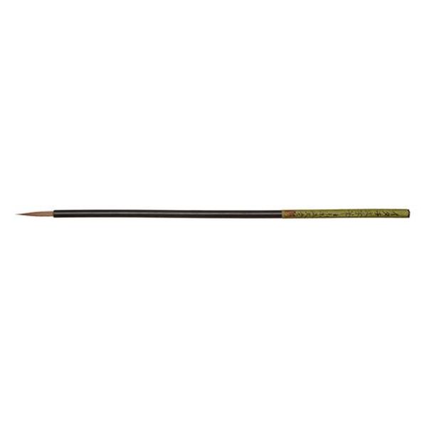 ●サイズ…1号●毛丈…21mm●毛幅…5mm●全長…220mm●水性・油性用●イタチ毛●腰が強く毛先もしなやかなところから、中細筆の中で一番幅広く使われます。●「切れ」がよく版下、書道、看板書きなどに好評。EA109MJ-132楽天 JP店