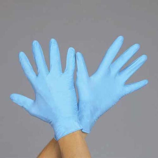 ●サイズ…M●全長(mm)…240●掌周り(mm)…190●中指長さ(mm)…82●厚み…0.1mm●材質…ニトリルゴム●重量…5.1g(1枚)、589g(1箱当り)●入数…1箱(100枚入り)●物質強度・耐久性に優れたニトリルゴム製厚めタ...