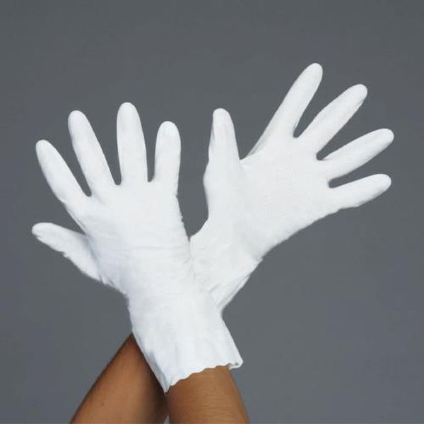 ●サイズ…L●全長(mm)…300●掌周り(mm)…220●中指長さ(mm)…81●厚み…0.3mm●材質…塩化ビニール、非フタル酸エステル系可塑剤●カラー…ホワイト●入数…1双●用途…農業・水産業・漁業・清掃サービス業・機械工業・自動車関...