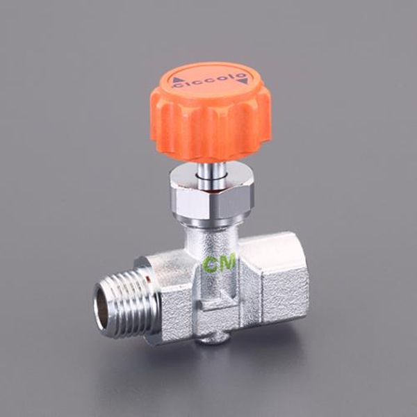●取付ねじ（雄）…R1/4”(PT)●取付ねじ（雌）…Rc1/4”(PT)●圧力…0.98MPa以下●使用流体…空気・水・油●温度…−10〜80℃（凍結箇所を除く）●重量(g)…84●材質…ボディ：C3771BD、スピンドル：C3604BD...