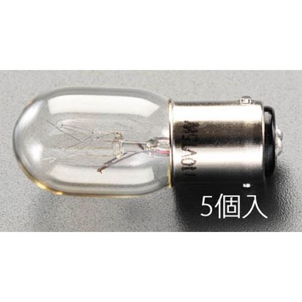 ●電圧…24V●消費電力…10W●サイズ…φ20×48mm●口金…Wピン式ベース●入数…5個●分配電盤、電飾用、表示灯用ランプ●中ナツメ球●ガラス球EA758ZA-212楽天 JP店　