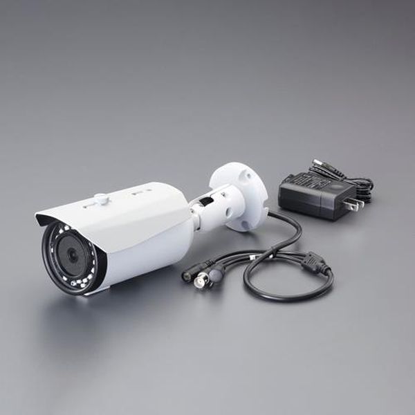 ●撮影範囲…水平：78°垂直：44°●有効画素数…504万画素●赤外線照射距離…20m●照射角…80°●電源…DC12V●カメラサイズ…66×70×161(L)mm(ブラケット部含む)●カメラ重量…496g(ブラケット部含む)●走査方式…プ...