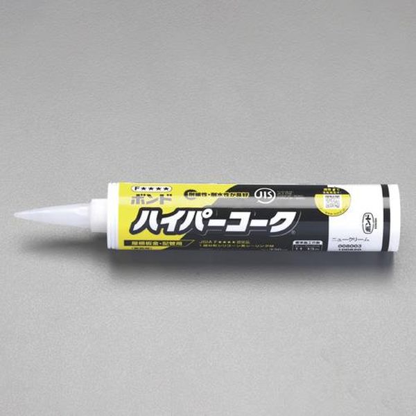 ●商品名…ハイパーコーク●内容量(ml)…330●使用温度範囲…−40〜150℃●色…グレー●入数(本)…1●硬化時間…15分以下(23℃)●成分…1成分形シリコーン系シーリング材●防カビ剤入りで耐候性、耐水性に優れています。●速硬化型●F...
