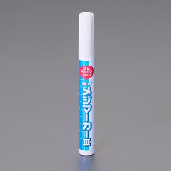 ●商品名…ニューメジマーカーIII●内容量…9g●材質…合成樹脂、アルコール系溶剤、顔料、防カビ剤、抗菌剤、添加剤●乾燥時間…1時間●ゴムパッキン、メジの汚れを白く塗れます。●塗って乾いたら付属のイレイザーで拭き取るだけでOK●抗菌剤、防カ...