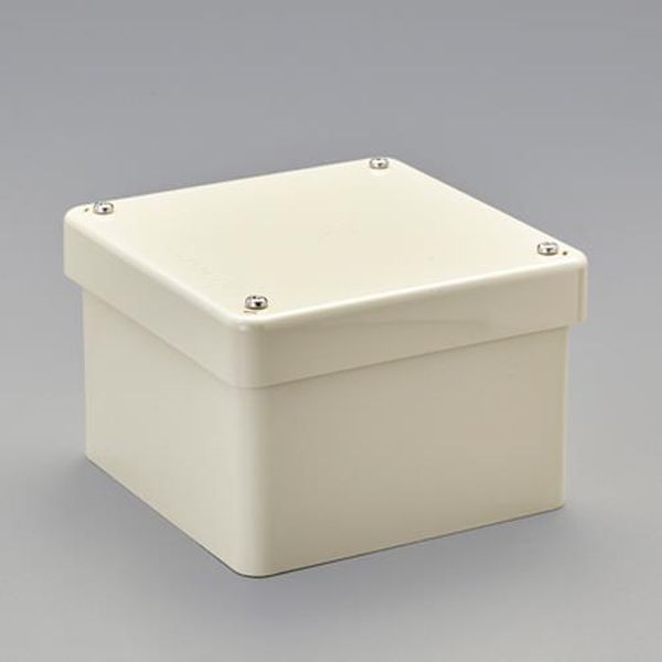 ●色…ベージュ●サイズ(mm)…100×100×55●重量(g)…248●材質…PVC●IP規格…IPX3●高耐候性●耐衝撃性HI●防水＜カブセ蓋＞正方形〈ノック無〉●電線の分岐や接続に使用します。画像はEA947HC-108です。EA94...