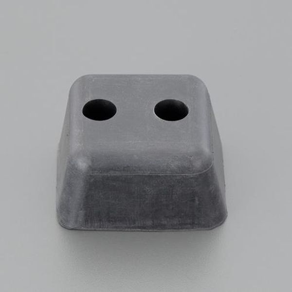 ●サイズ(mm)…60×50×33(H)●カラー…黒●入数…4●材質…天然ゴム入数：4個EA951LG-134楽天 JP店　