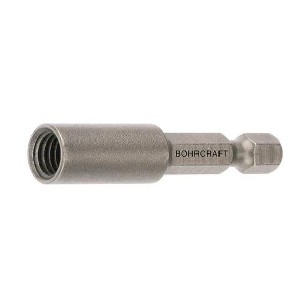 ●六角シャンク…1/4”●サイズ…M6●全長（mm）…50●溝長(mm)…9.5●外径（mm）…12.0●ハンガーボルト専用●ハンガーボルト用の打ち込み工具です。●ハンガーボルト用雌ネジ付き。●ハンガーボルトをセットするための固定具です。●...