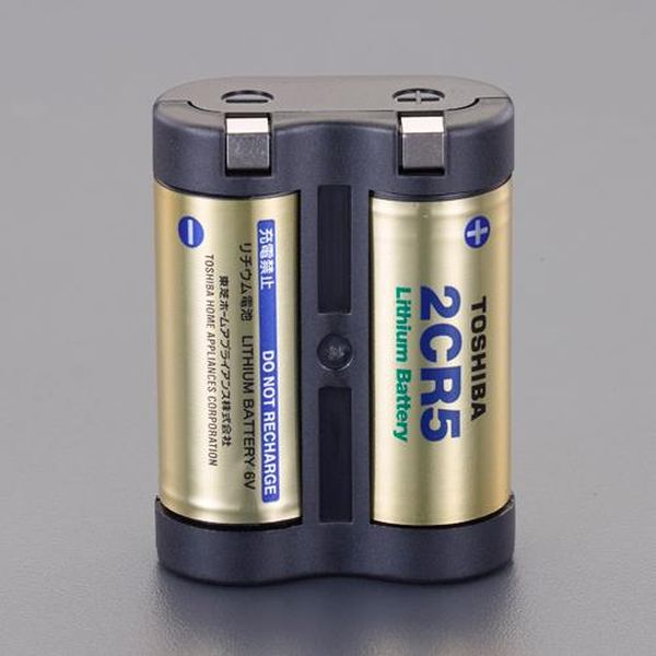 ●入数…1個●重量（1本）…38g●サイズ…17×34×45mm●材質…正極：二酸化マンガン、負極：リチウム●2CR5●6V●カメラ用リチウム電池●カメラ関連機器のための大電流放電と安定放電を結集●カメラ関連機器の電源に最適です。●水銀0使...
