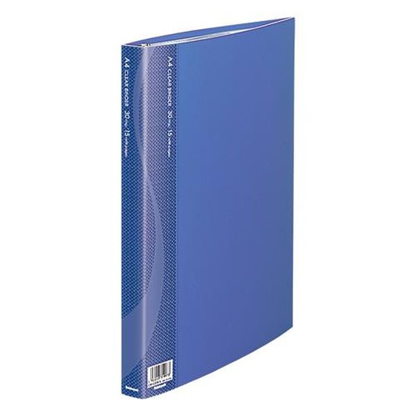 ●サイズ(mm)…255×25×312●色…青●入数…1冊●穴数…30穴（2穴・3穴・4穴兼用）●表紙…ポリプロピレン(1mm厚)●補充用クリアーポケット…EA762CC-351(CBR-A20-N)、CBR-A50-N●綴具…金属製立てて...