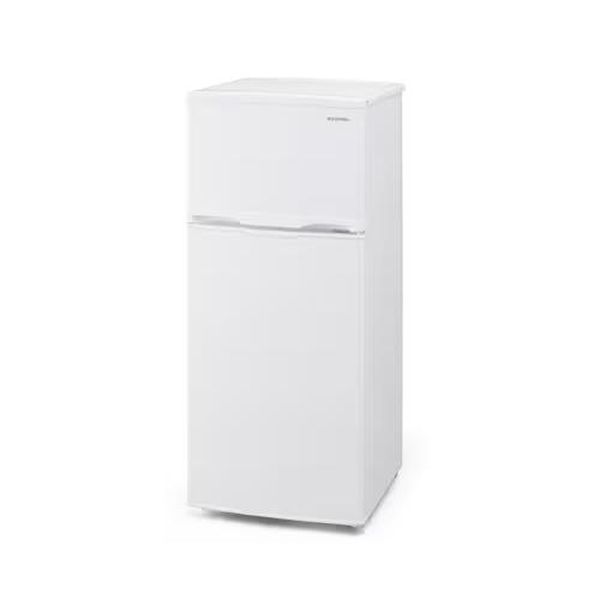 ●容量…118L(冷蔵庫：90L、冷凍庫：28L)●ドア開閉方向…右開き●サイズ(W×D×H)mm…480×525×1160●重量…31kg●消費電力(50/60Hz)…58W/66W●定格電圧…AC100V（50Hz/60Hz）●コード長...