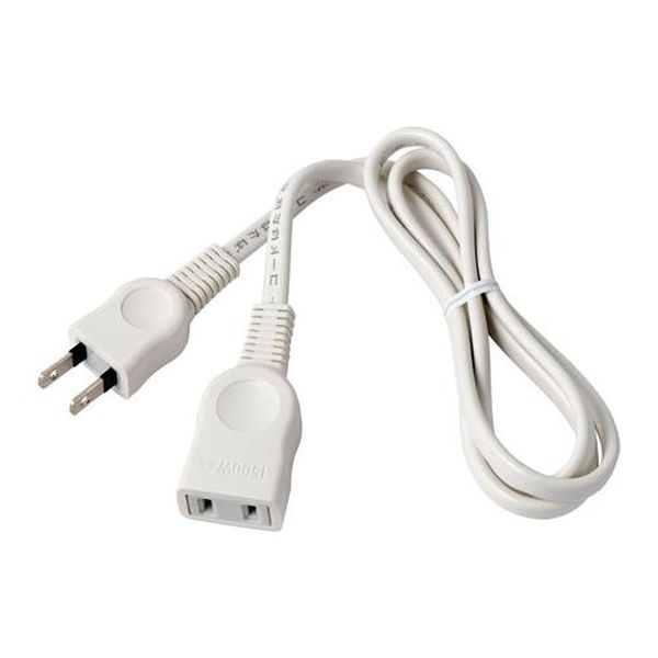 ●定格…15A・125V(1500W)●コンセント…2P×1口●コード長…1m●カラー…ホワイト●材質…ABS樹脂●耐トラッキングカバー付きEA815GN-106楽天 JP店　