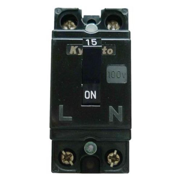 ●極数…2●素子数…1●定格電流…15A●定格電圧…AC100V●定格遮断容量…1500A●動作方式…熱動式●サイズ…32×70×54.5mm●重量…85g●過電流と短絡電流から回路を保護します。●端子を締め付けるねじで上下する線押さえ板付...