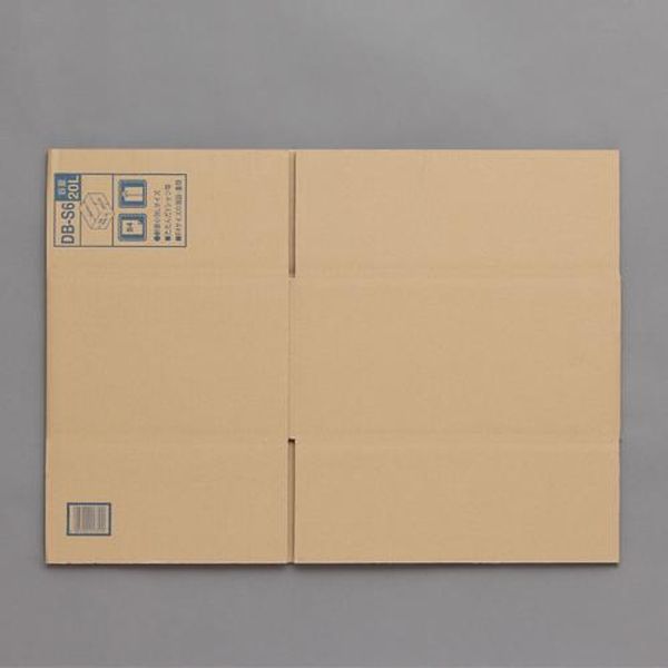 ●外寸サイズ(mm)…390×290×200●内寸サイズ(mm)…380×280×190●容量…20L●宅配サイズ…100●収納の目安…郵便小包Lサイズ、たたんだYシャツ、B4サイズの雑誌・書類など●厚み…5mm●材質…ダンボール●入数(枚...