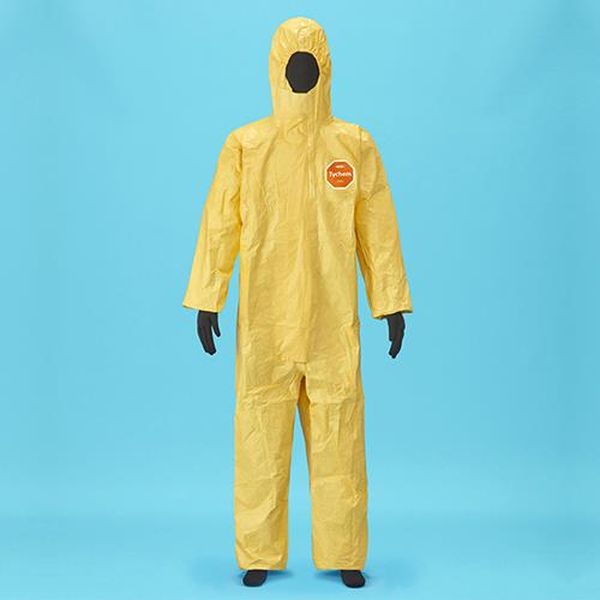 ●サイズ…L●身長(cm)…174〜182●材質…デュポン(TM)タイベック(R)(特殊ポリマーコーティング)●適応胸囲…100〜108cm●カラー…イエロー●用途…人体に有害な化学物質を取り扱う作業現場(工場、処理場、研究所等)●計量であ...