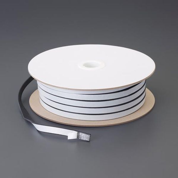 ●幅(mm)…15●厚み(mm)…3●長さ(m)…50●材質…発泡ラバー（NBR）●ドラムサイズ…φ300×80mm●粘着付タイプ●ドラム巻きEA997XD-24楽天 JP店　