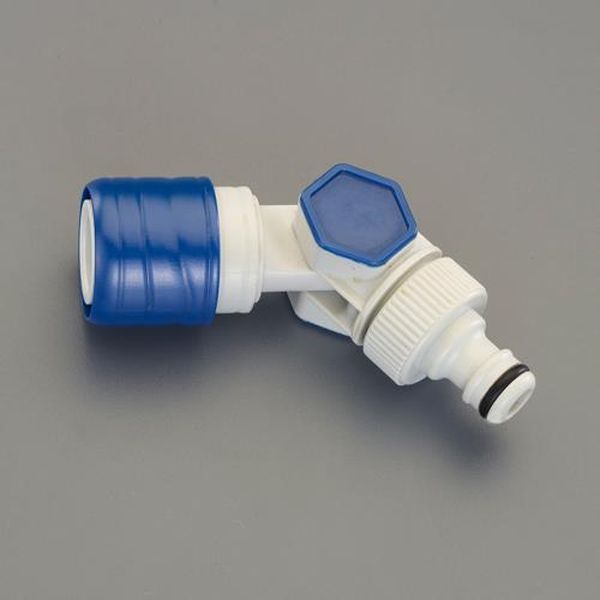 ●適合ホース…内径：12〜15mm外径：17〜20mm●材質…ABS樹脂●サイズ(W×D×H)mm…120×33×33●重量(g)…64●180度、360度回転可能。●ホースのねじれ、折れに対応。EA124LB-131楽天 JP店