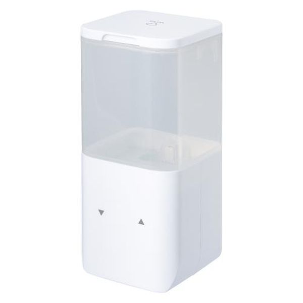 ●電源…単三形アルカリ乾電池×4本（別売）●電池寿命…約12ヶ月（1日10回 吐出量 最少時）※アルカリ乾電池使用時※電池の性能、使用条件により電池寿命は短くなる場合があります。●容量…約650ml●サイズ…91(W)×87(D)×199(...