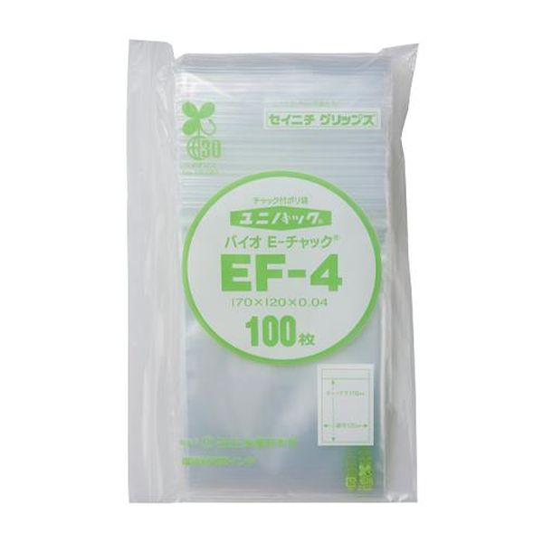 ●商品名…ユニパックバイオ E-チャック●チャック下サイズ(mm)…170×120●厚み(mm)…0.04●入数…100枚●材質…低密度ポリエチレン●重量(g)…2.18/枚●フィルム厚0.04mmのチャック付ポリエチレン袋です。●開けやす...