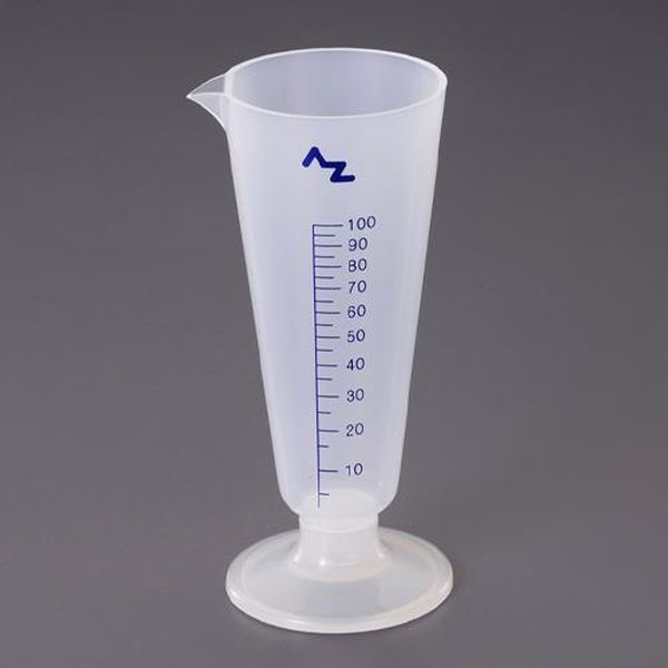 ●商品名…メートルグラス●容量…100ml●目盛単位…5ml●サイズ…60(W)×70(D)×153(H)mm●材質…ポリエチレン●目盛付EA991KG-1楽天 JP店