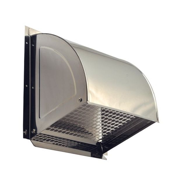 ●縦×横…320×340mm●張出し…175mm●適用換気扇…250mm●材質…フード本体：ステンレス(SUS430)防鳥アミ：ステンレス(SUS304)●丈夫なステンレス防鳥網付きで鳥類や小動物の侵入を防ぎます。●水切り付きで、外壁を汚れ...