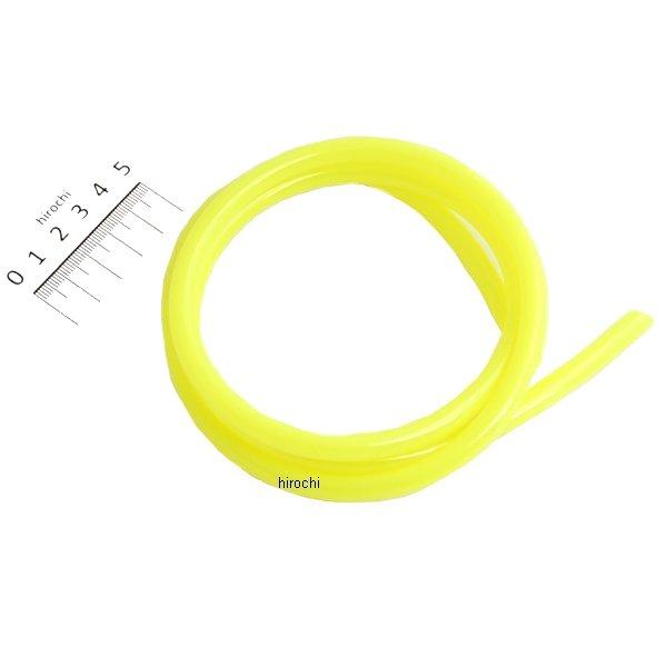 耐油ヒューエルホース汎用内径5mm 外径8mm 全長1m素材:PVCイエロー※熱、気候変化に優れていない為、通常のホースよりも硬化が早いです。こまめな交換をお願いいたします。105-0855楽天 JP店　