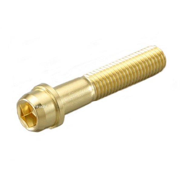 ビビッドボルト(24K Ver.)です。汎用長さ:30mm各 1 本販売全ネジサイズ:M10/P1.5ステンレス/24K メッキ仕上げ0901-100-00103楽天 JP店　