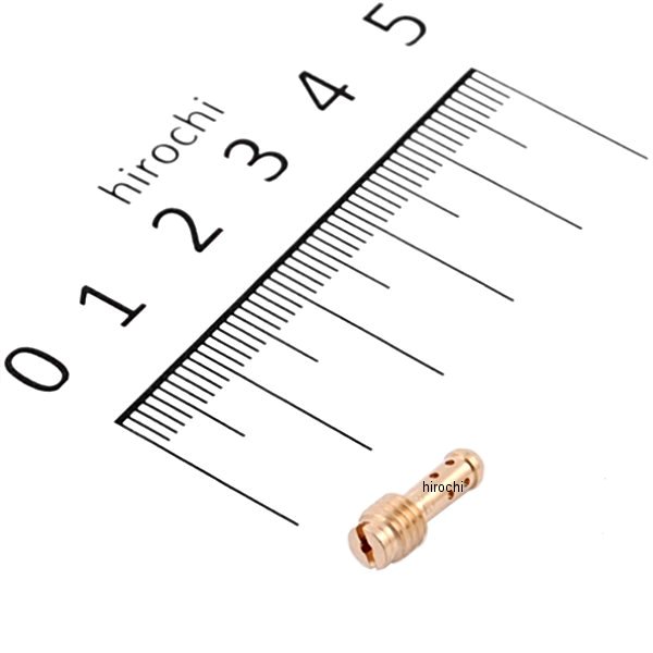 パイロットジェット番数:(＃10?＃40 ＃2.5ステップ)(＃40?＃75 ＃5.0ステップ)※セット販売では無く一個単位の販売となっておりますのでご注意ください。パイロットジェットサイズ:全長/13.5mm、最大直径/5mm適合キャブレ...