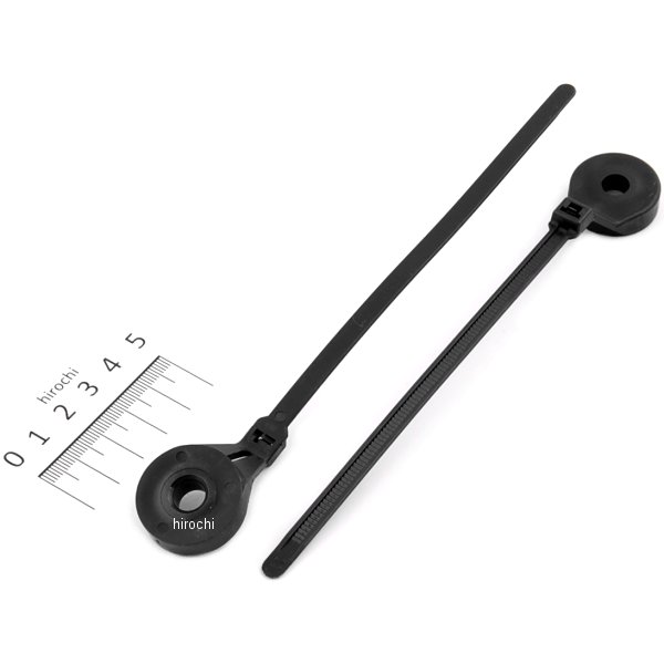 K-CON Pro スタッドボルトタイ(リリースタイプ) 耐熱 耐候 180×6.0(M8) 2本入りです。ヘッド部をボルトに取り付け、ナットで固定するだけで簡単にハーネス等の結束が出来ます。緩みや脱落防止の為、取り付けにはロックナット又は...