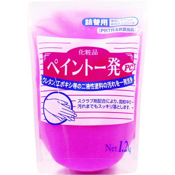 ・ウレタン・エポキシなどの2液性塗料や油汚れ、接着剤も強力に落とすスクラブ剤配合の手洗い洗剤です。・スクラブ配合で指紋に付いた塗料も簡単に洗浄できます。・スクラブ剤配合なので、指紋や手のシワに付いた汚れもスッキリ落とします。・塗料、インク、...