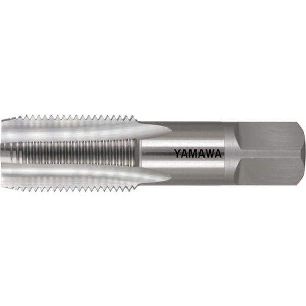 ・機械的結合を目的とした製品に使用される管用平行ねじ用ハンドタップです。・被削材:低・中・高炭素鋼。・精度：JIS2級・呼び寸法：3/8・山数：19・ねじ長さ(mm)：28・全長(mm)：65・シャンク径(mm)：14・シャンク四角部(mm...