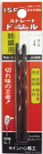 ・標準のストレートシャンクドリルです。・母材にスウェーデン鋼を使用しています。・一般鉄鋼用穴あけドリルです。・被削材:軟鋼・一般鋼・鋳鉄・軽合金。・刃径(mm)：1.6・溝長(mm)：25.0・全長(mm)：50.0・シャンク径(mm)：1...