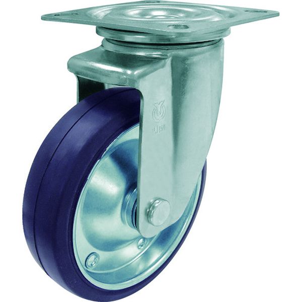 ・独自の設計でユーエイ製一般キャスターの3倍以上の走行距離を実現しました。・交換回数の減少でランニングコストを大幅に削減できます。・重量物を軽く動かしたい台車に。・車輪径D(mm)：100・タイプ：自在式・許容荷重(daN)：120・許容荷...