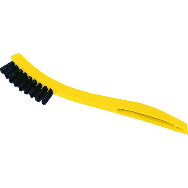 ・タイルや床、壁面などの擦り洗いに最適です。・コンパクトで握りやすいブラシです。・色：ブラック・縦(mm)：216・横(mm)：13・厚さ(mm)：33・柄:プラスチック・毛:ポリプロピレン・生産国 中国・JANコード 0086876164...