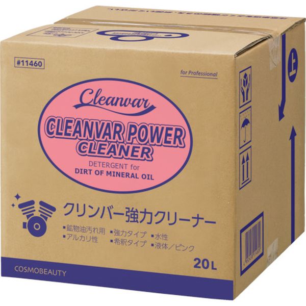 ・堆積したガンコな油汚れ、オイルなどの焼きつき汚れに素早く浸透して汚れを落とす鉱物油専用クリーナーです。・水で希釈できる水性タイプです。・汚れに応じて原液〜50倍で使用します。・鉱物油専用。・容量(L)：20・バックインボックス入り・液体・...