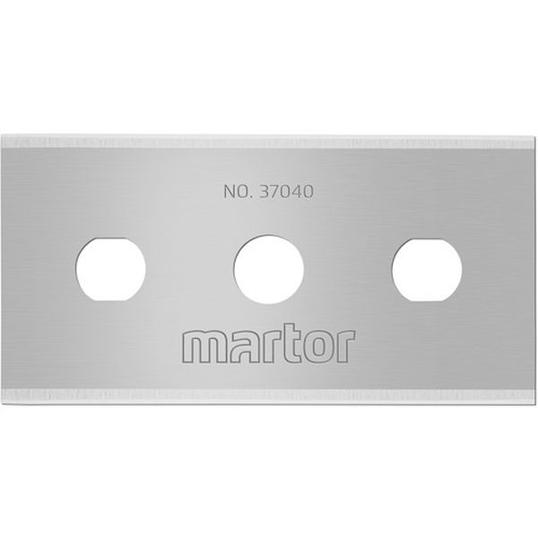 ・セーフティカッター用替刃です。・刃厚(mm)：0.4・長さ(mm)：43・幅(mm)：22・martor　替刃　10枚　INDUSTRIAL　BLADE　37040・刃：合金工具鋼・生産国 ドイツ・JANコード 4002632914904...