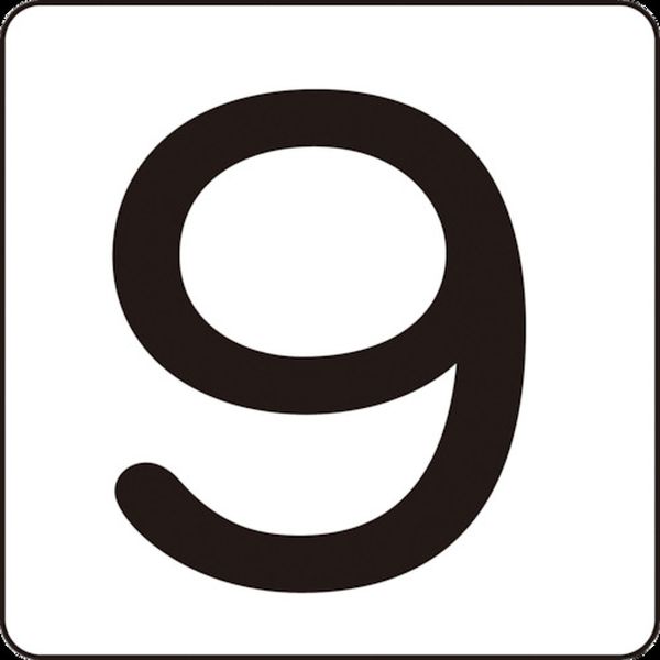 ・曲面への貼り付けにも適したアルミ製の数字ステッカーです。・組み合わせてご使用ください。・他の数字と組み合わせて対象物の管理等に。・表示内容：9・取付仕様：粘着シール・縦(mm)：40・横(mm)：40・厚さ(mm)：0.09・取付方法：貼...