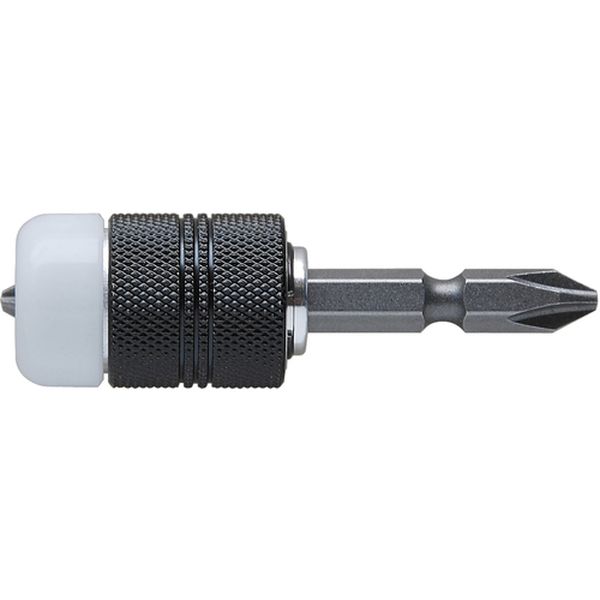 ・マグネットでビスをキャッチ、一定の深さでビスが止まります。・石膏ボードのビス打ち作業に最適です。・石膏ボードのビス打ち作業に。・シャンク径(mm)：6.35・全長(mm)：31・ビスキャッチサイズ(mm)：φ19×32・付属ビット：［［＋...