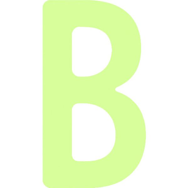 ・光を蓄え、暗い所で発光します。・災害や停電時に判読できます。・ステッカータイプ(熱圧着タイプも別途あります)・表示内容：B・取付仕様：粘着シール・縦(mm)：50・横(mm)：27・発光時間：JB級(4〜5時間発光)・JB級(4〜5時間発...