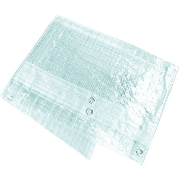 ・透明塩ビ(PVC)シートに糸が入ったことでシワになりにくく強度・耐久力があります。・各種カバーや間仕切りなどに。・幅(m)：1.8・長さ(m)：3.6・厚さ(mm)：0.15・ハトメ数(個)：24・ハトメピッチ(cm)：45・引張強度：縦...