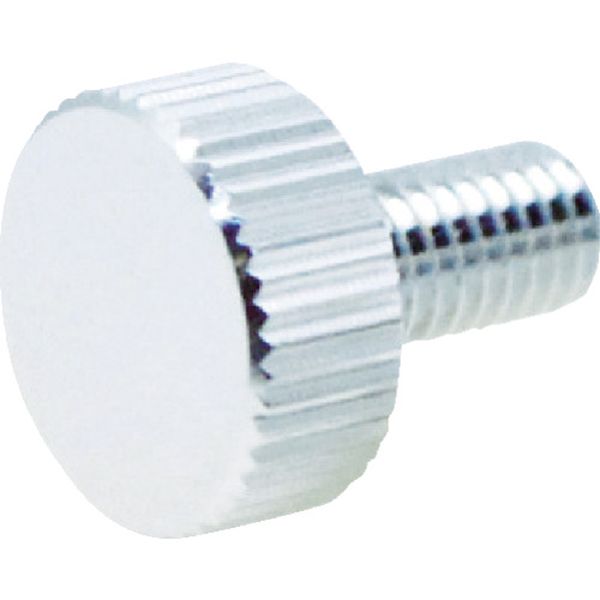 ・装飾用の平小ねじです。・化粧ねじとして。・呼び径d：M6・呼び径L：25・頭部径(mm)：16・厚さ(mm)：6・真鍮・表面処理：クロームメッキ仕上げ・生産国 日本・JANコード 4989999445961・質量 16g・コード：855-...