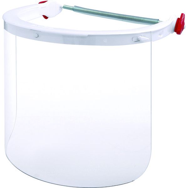 ・飛来粉じんなどから作業者の目と顔面を保護します。・耐衝撃性、耐寒性、耐熱性に優れたポリカーボネート素材です。・HDVレンズという特殊なレンズ技術で視界がクリアです。・簡単にヘルメットに取付可能です。・装着：ヘルメット取付・レンズ色：クリア...