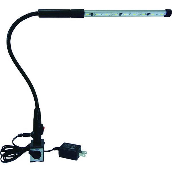 ・先端のLEDライトが交換できるセパレートタイプです。・スタンドから外してACアダプターに直接接続もできます。・作業照明、検査用照明。・明るさ(lm)：378・吸着力(N)：320・マグネット幅(mm)：30・マグネット奥行(mm)：40・...