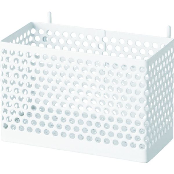 ・壁面の空間を使用し、工具の分類や収納ができます。・工具の収納・分類に。・ディスプレイ・装飾・空間演出・壁面収納に。・色：白・幅(mm)：123・奥行(mm)：76(70)・高さ(mm)：80・品名：小物入れ・長さ(mm)：80・耐荷重(k...