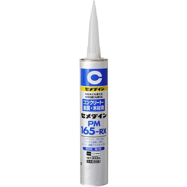 ・熱や水に強く屋外でも使用可能です。・衝撃や振動に強い弾性接着剤です。・使いやすい一液タイプです。・日本接着剤工業会 JAIA F☆☆☆☆規格品、4VOC基準適合品です。・コンクリートへ金属、プラスチックなどの接着に。・タイル、モルタルなど...